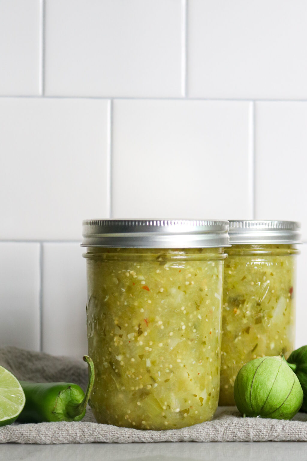 Salsa Verde (Tomatillo Salsa) - Creative Canning