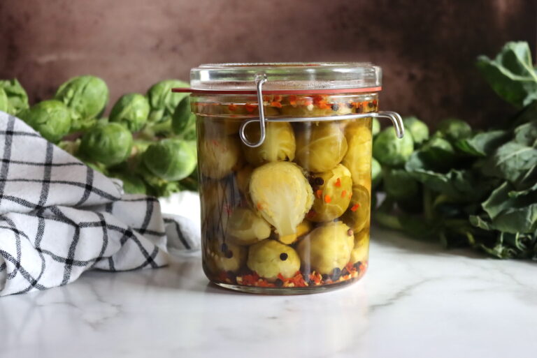 Pickled Brussels Sprouts - Creative Canning