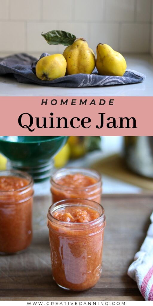 Quince Jam - Creative Canning