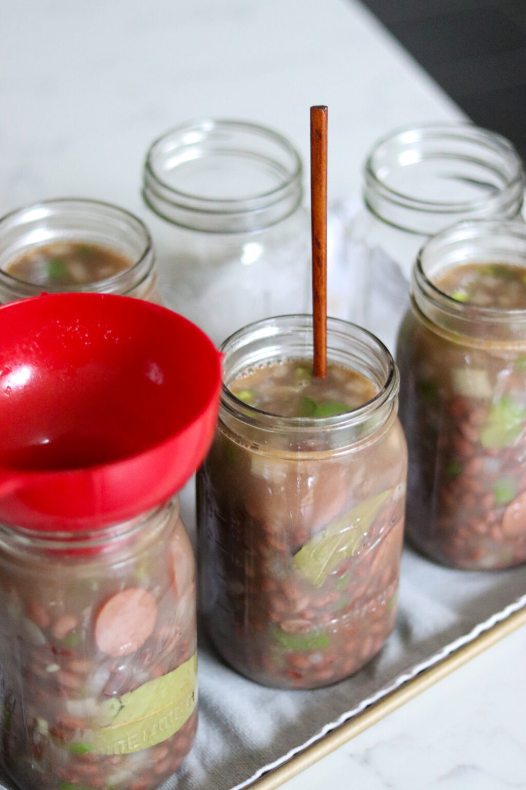 Canning Cajun Red Beans & Sausage - Creative Canning