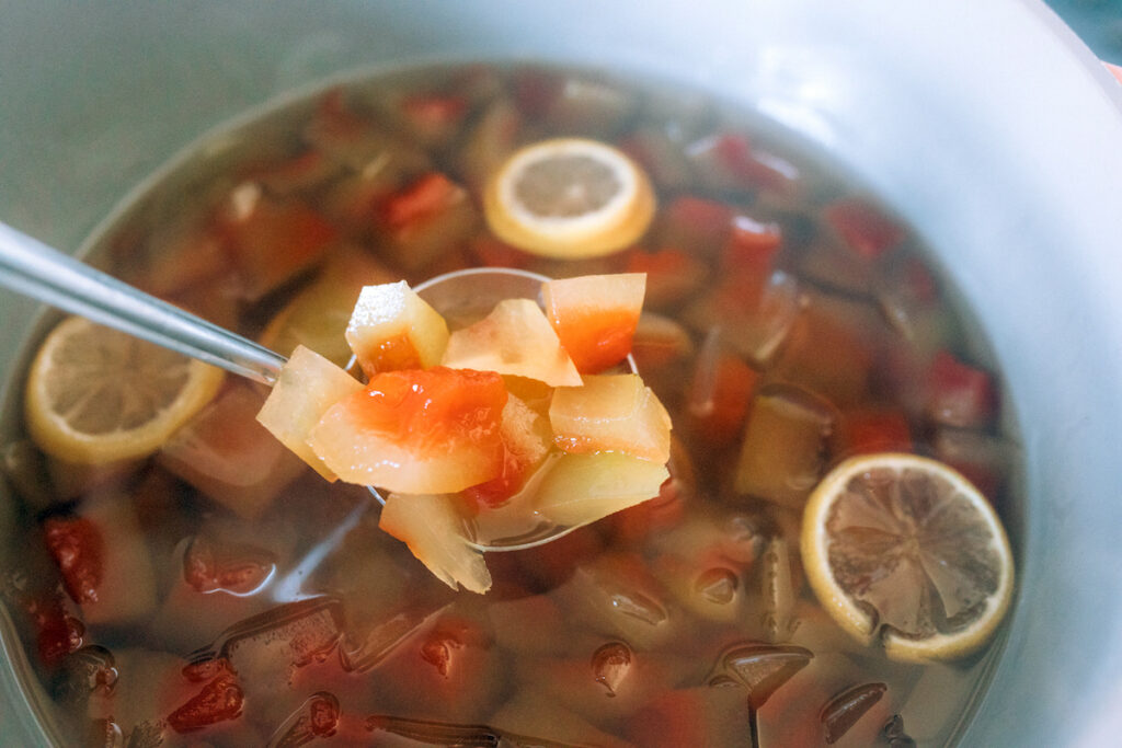 Watermelon Rind Pickles - Creative Canning