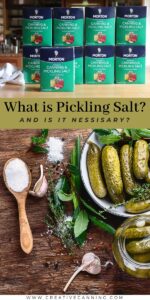 What is Pickling Salt? (And Substitutions) - Creative Canning