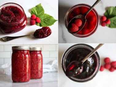 Seedless Raspberry Jam (No Added Pectin) - Creative Canning