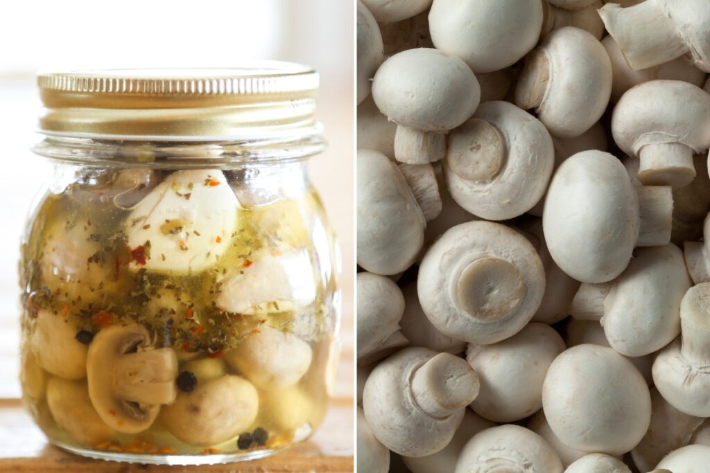 Zesty Marinated Mushrooms (Canning Recipe) - Creative Canning