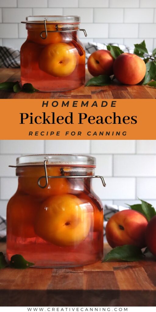 Pickled Peaches - Creative Canning