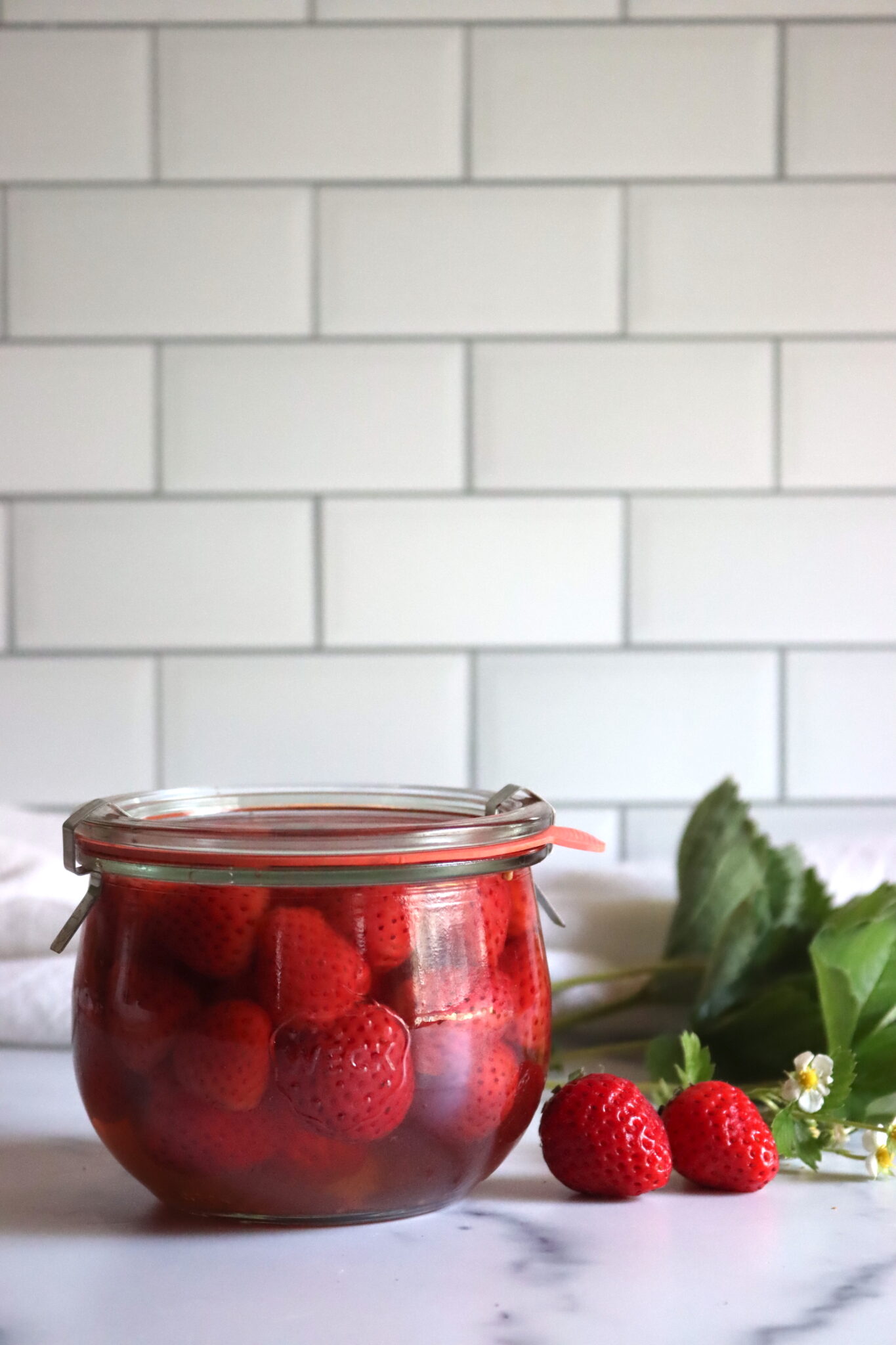 Pickled Strawberries