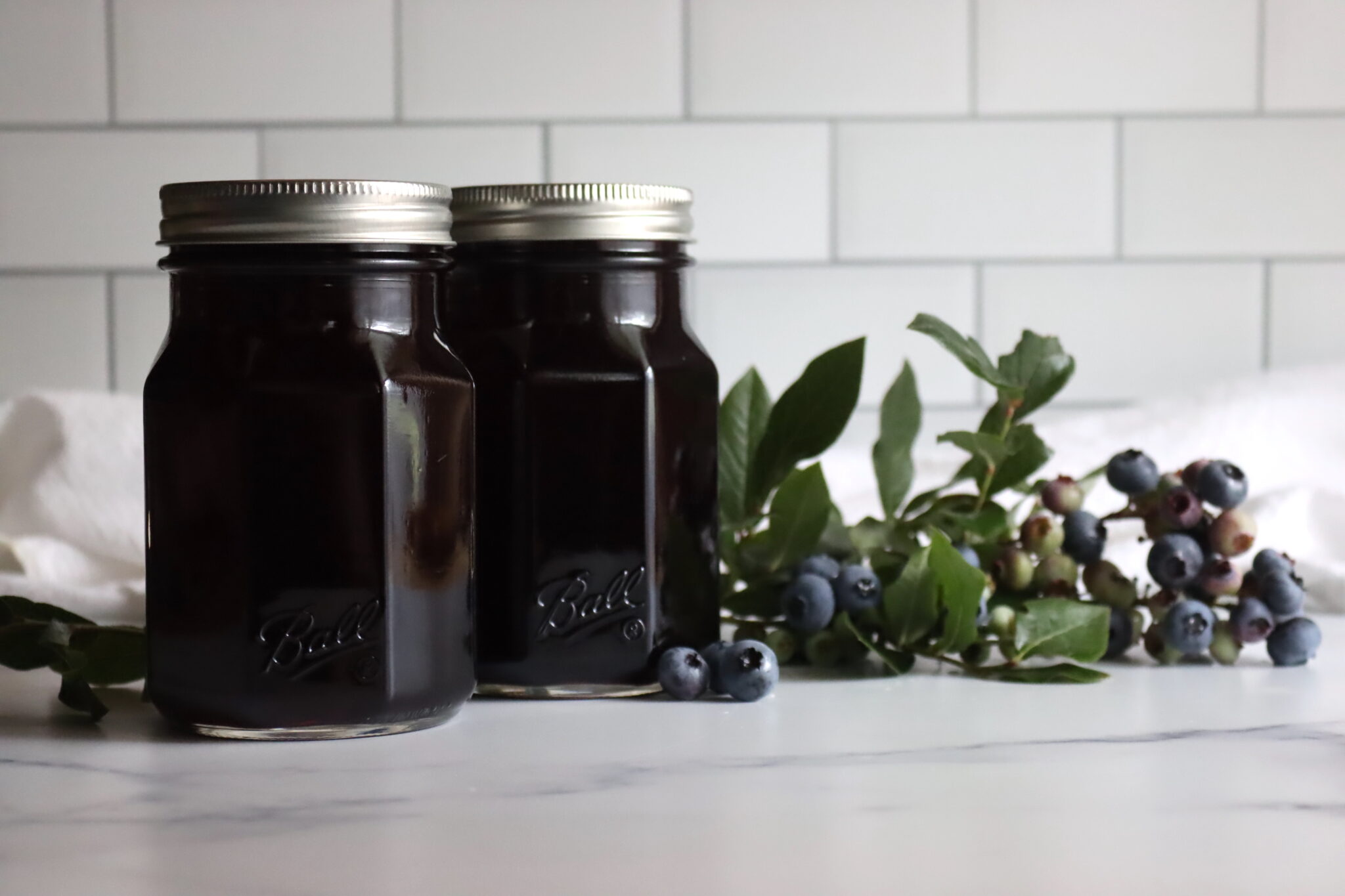 Blueberry Syrup - Creative Canning