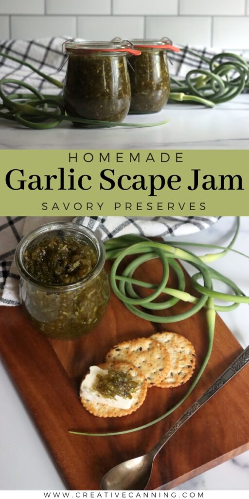 Garlic Scape Jam - Creative Canning