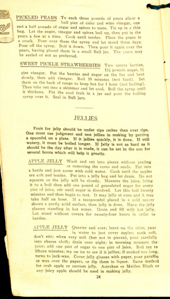 Ball Blue Book of Preserving (Vintage First Edition - Full Text ...