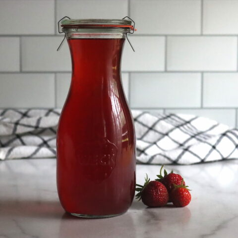 Strawberry Syrup - Creative Canning