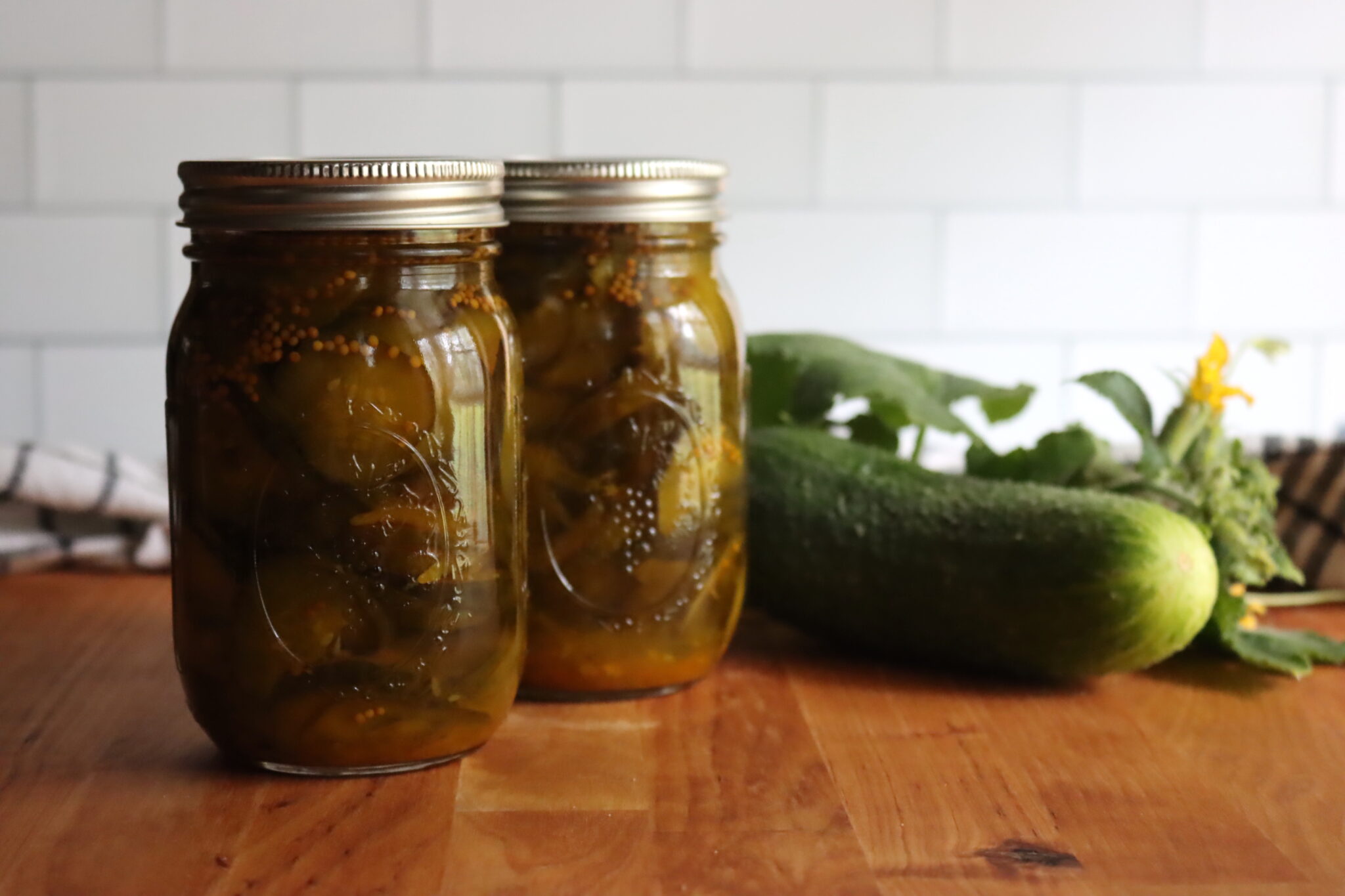 Classic Bread and Butter Pickles - Creative Canning
