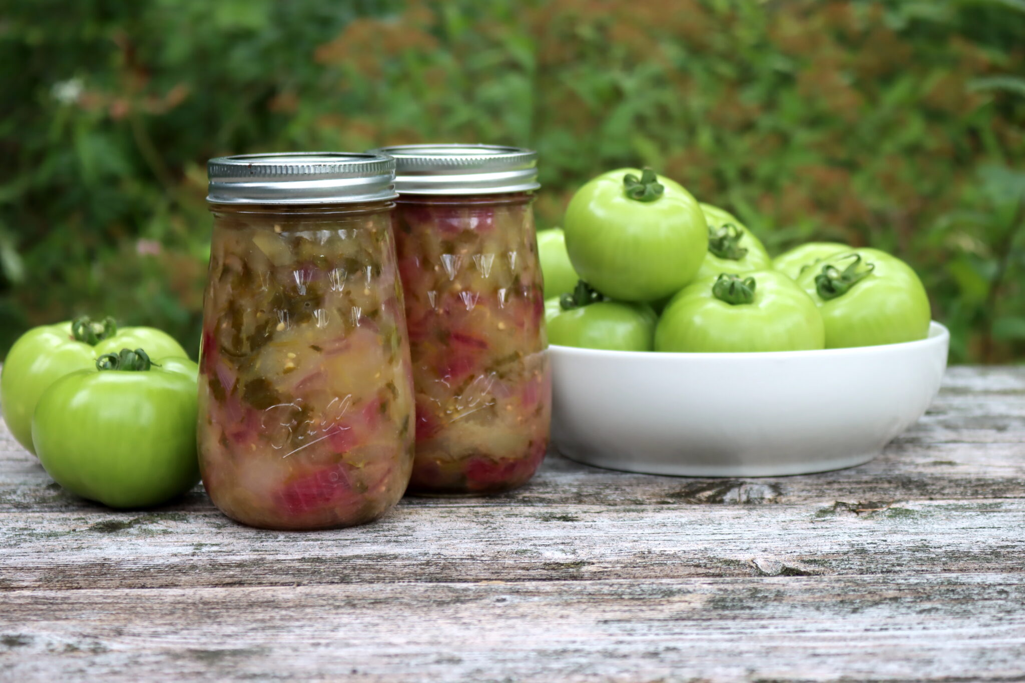 Green Tomato Salsa Verde - Creative Canning