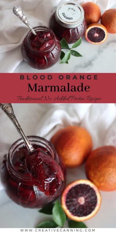 Blood Orange Marmalade - Creative Canning