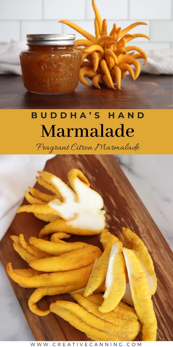 Buddha's Hand Marmalade - Creative Canning