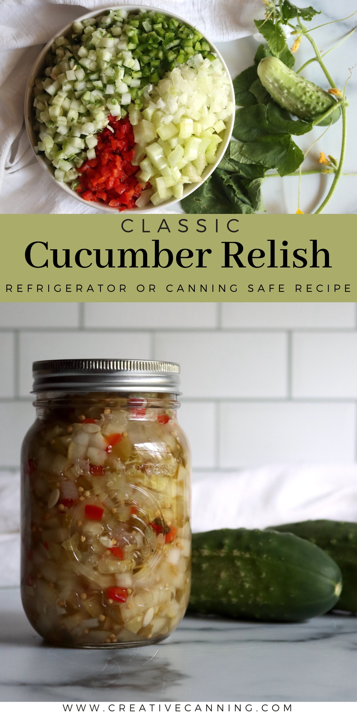 Cucumber Relish - Creative Canning