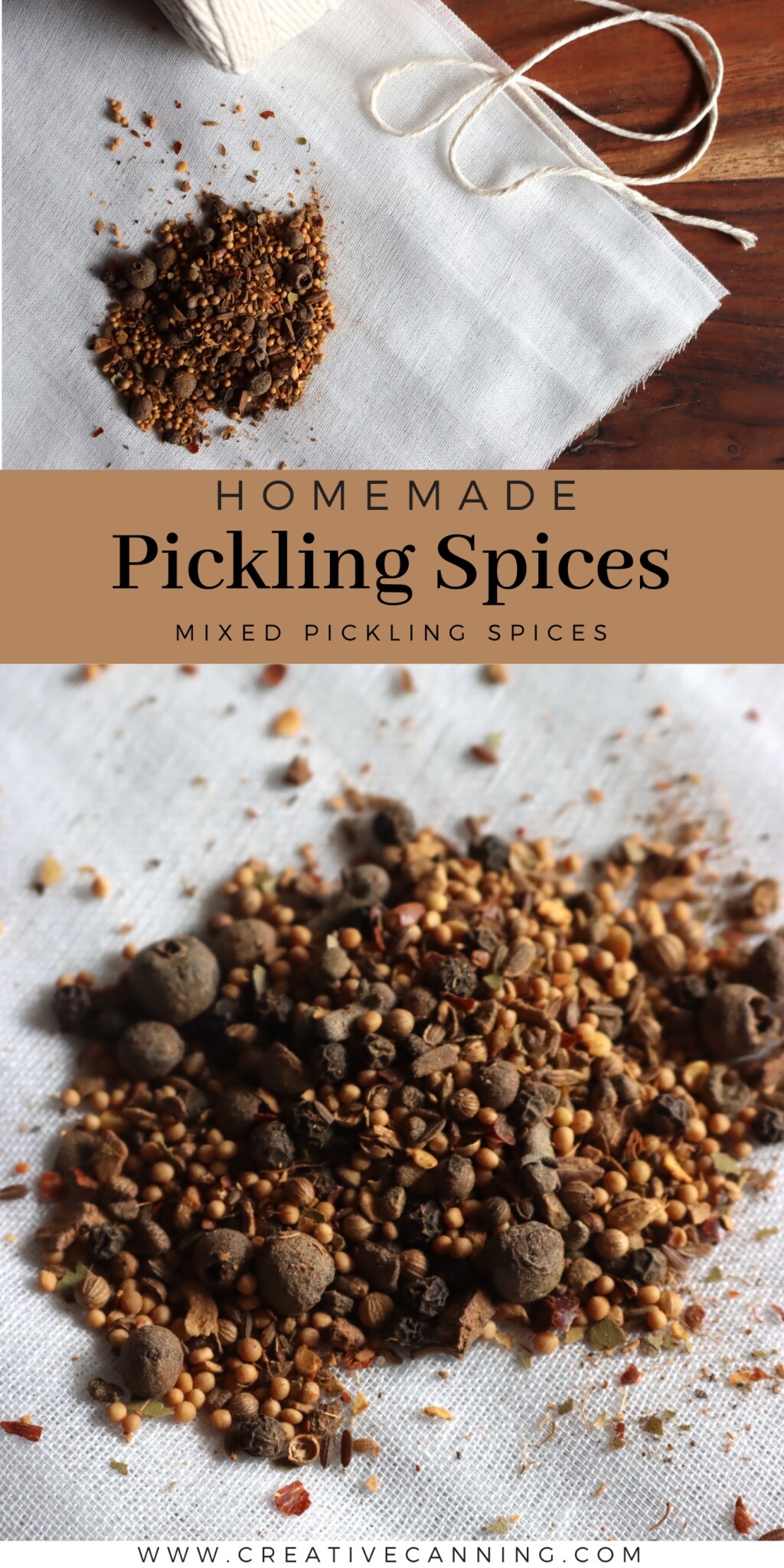 Homemade Pickling Spice Recipe - Creative Canning