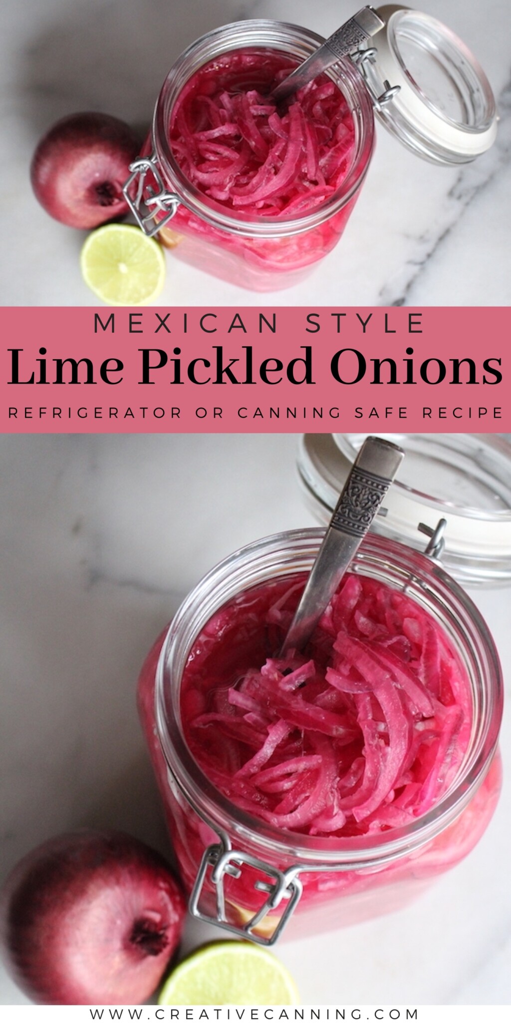 Lime Pickled Onions - Creative Canning