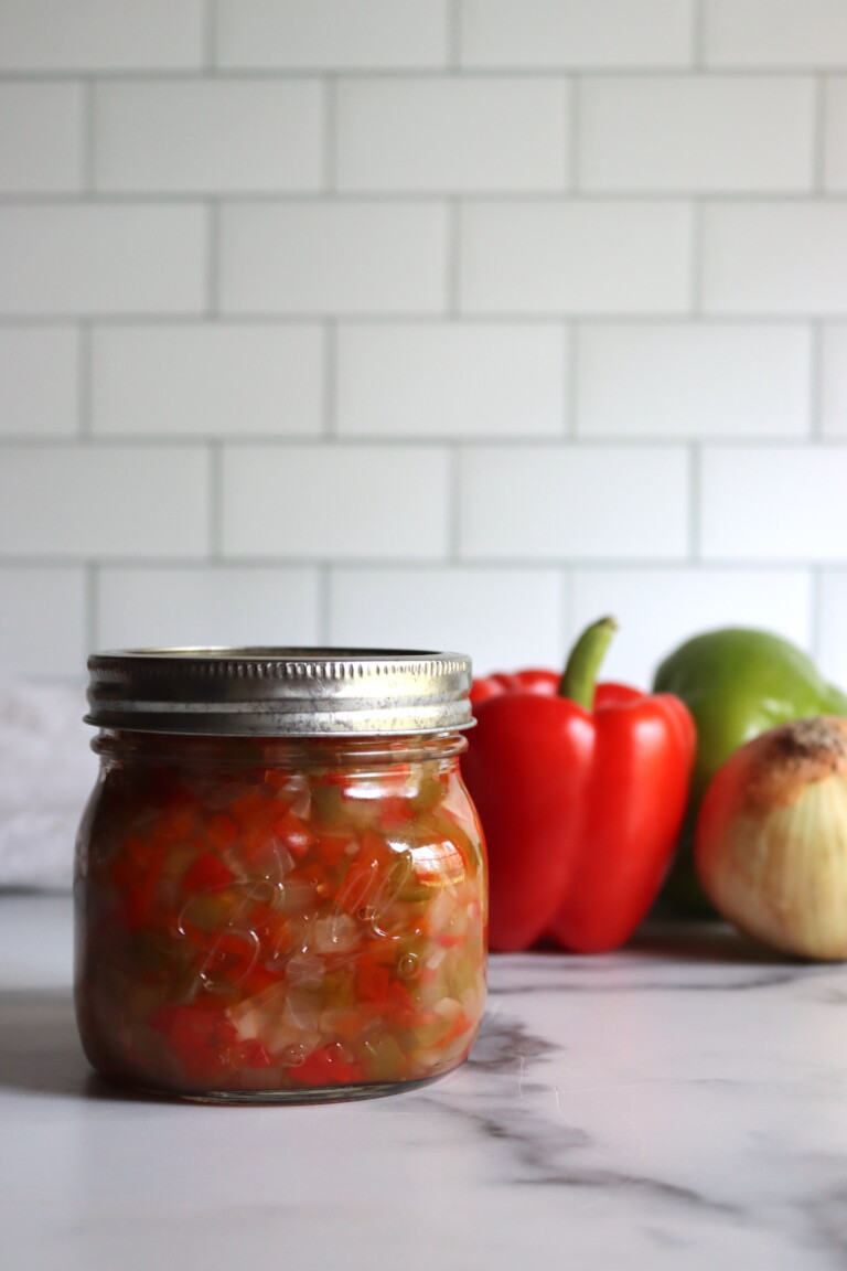 Pepper Onion Relish - Creative Canning
