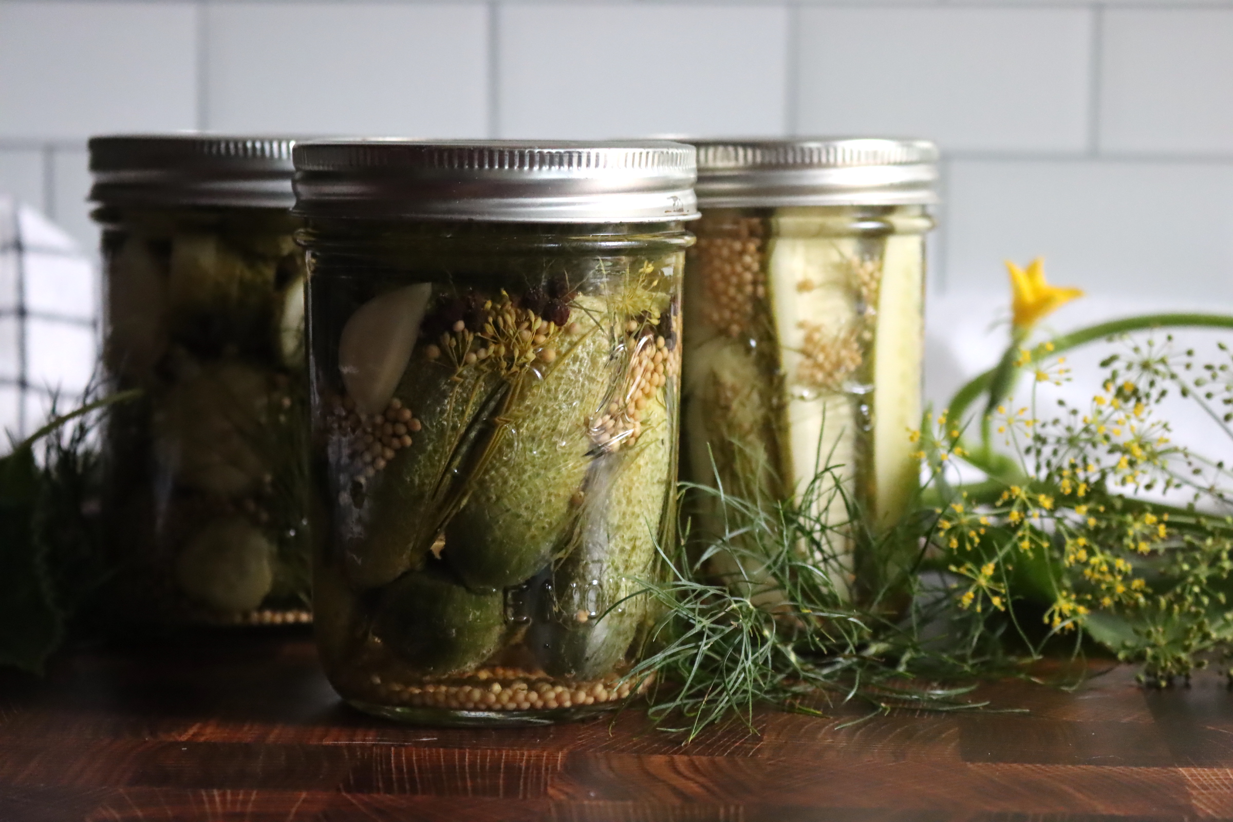 Classic Dill Pickles - Creative Canning