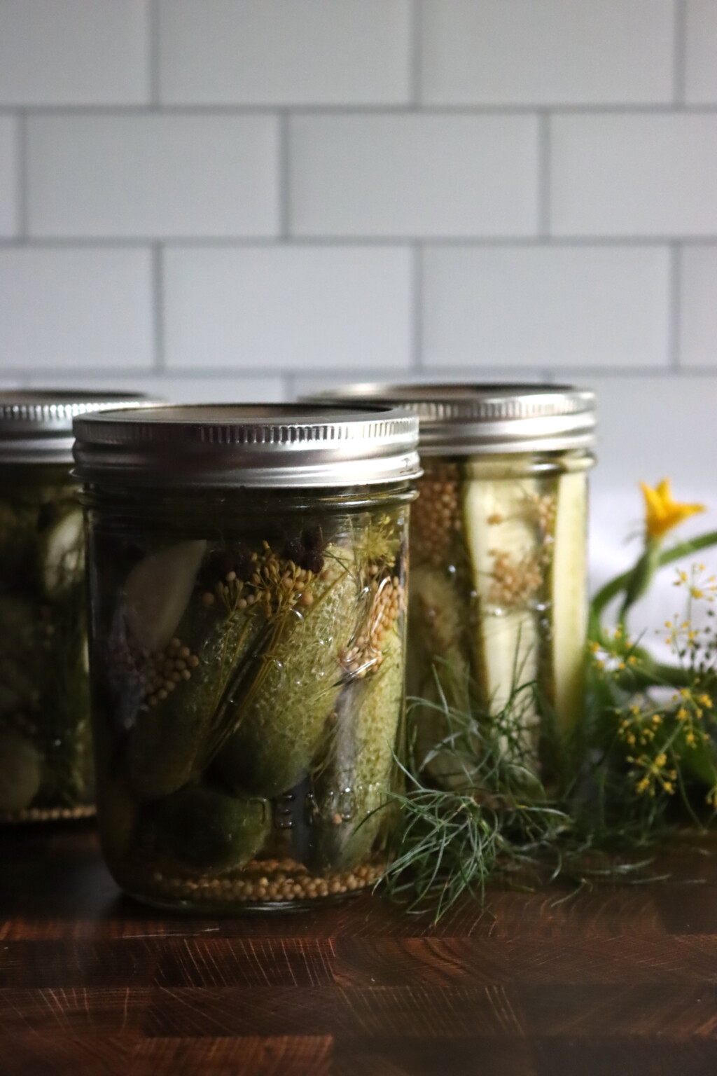 Classic Dill Pickles - Creative Canning
