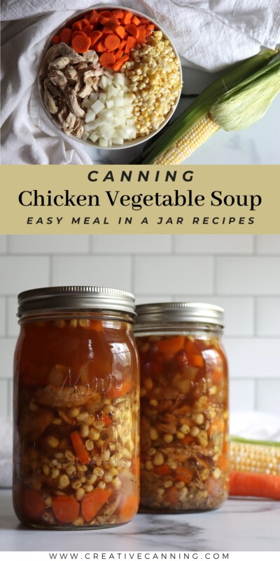 Chicken Vegetable Soup - Creative Canning