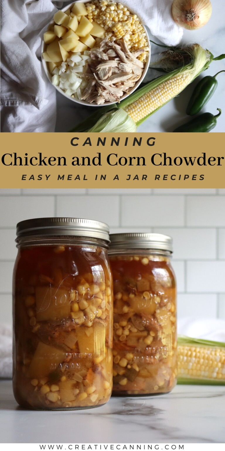 Chicken and Corn Chowder - Creative Canning