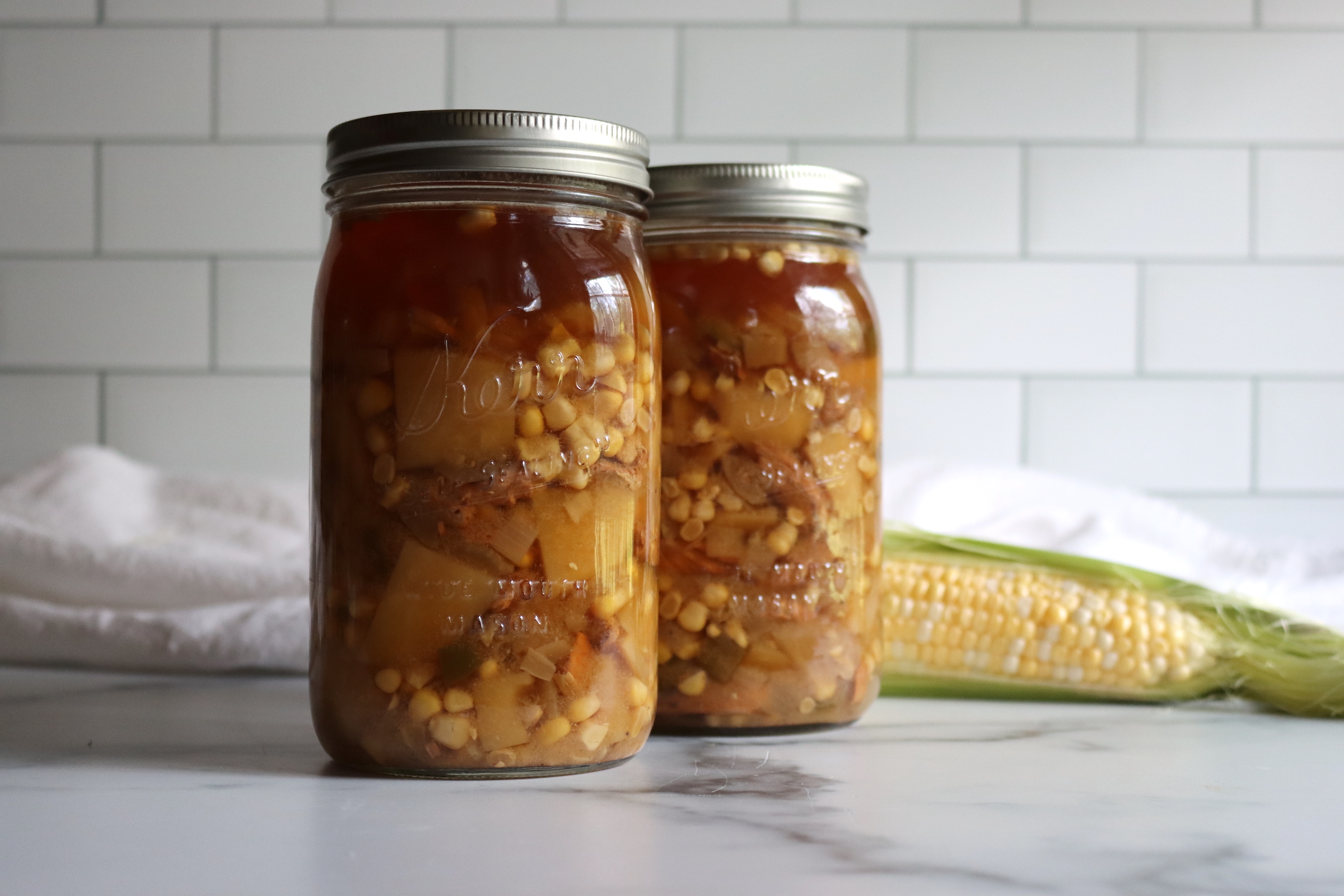 Chicken and Corn Chowder - Creative Canning