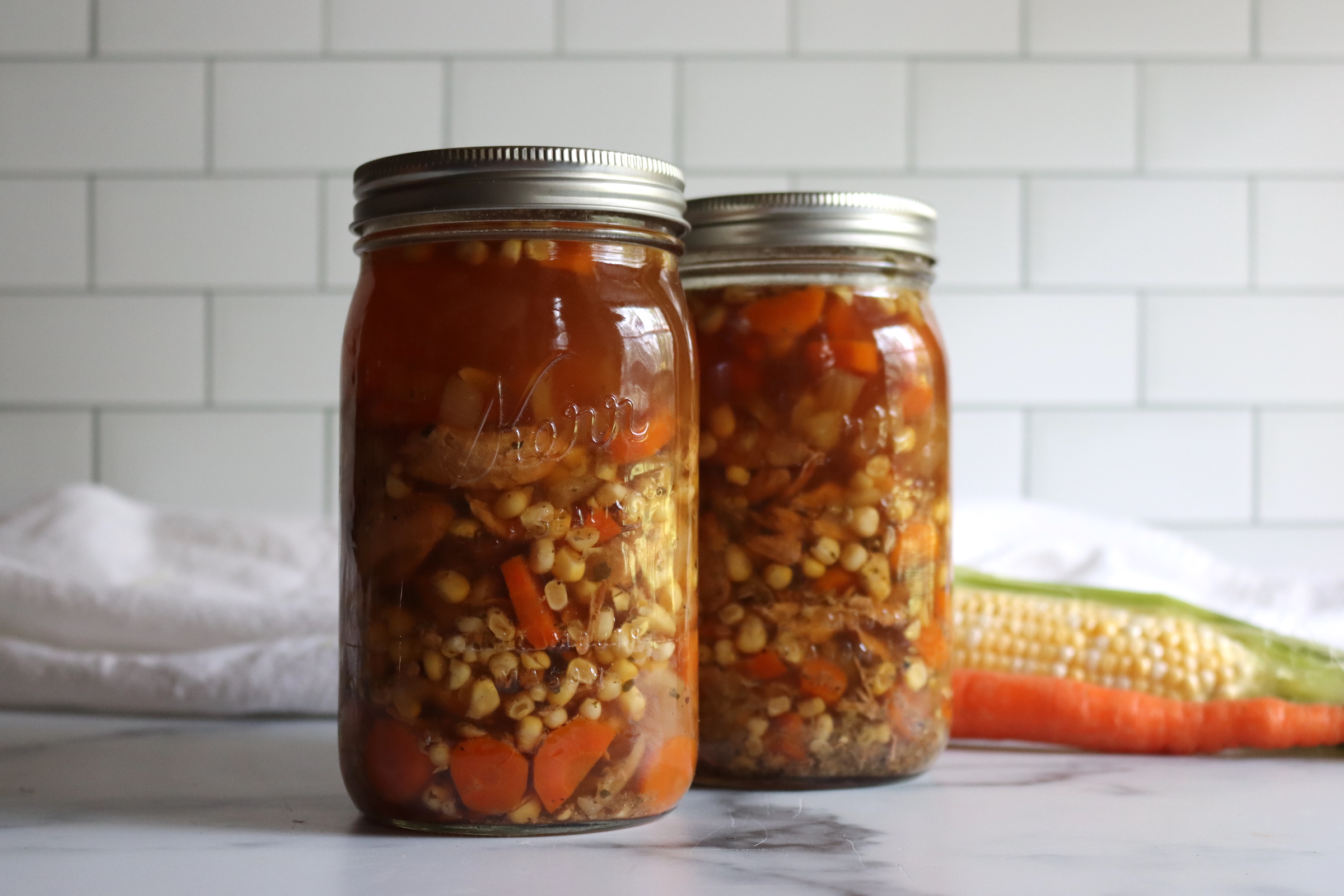 Chicken Vegetable Soup - Creative Canning