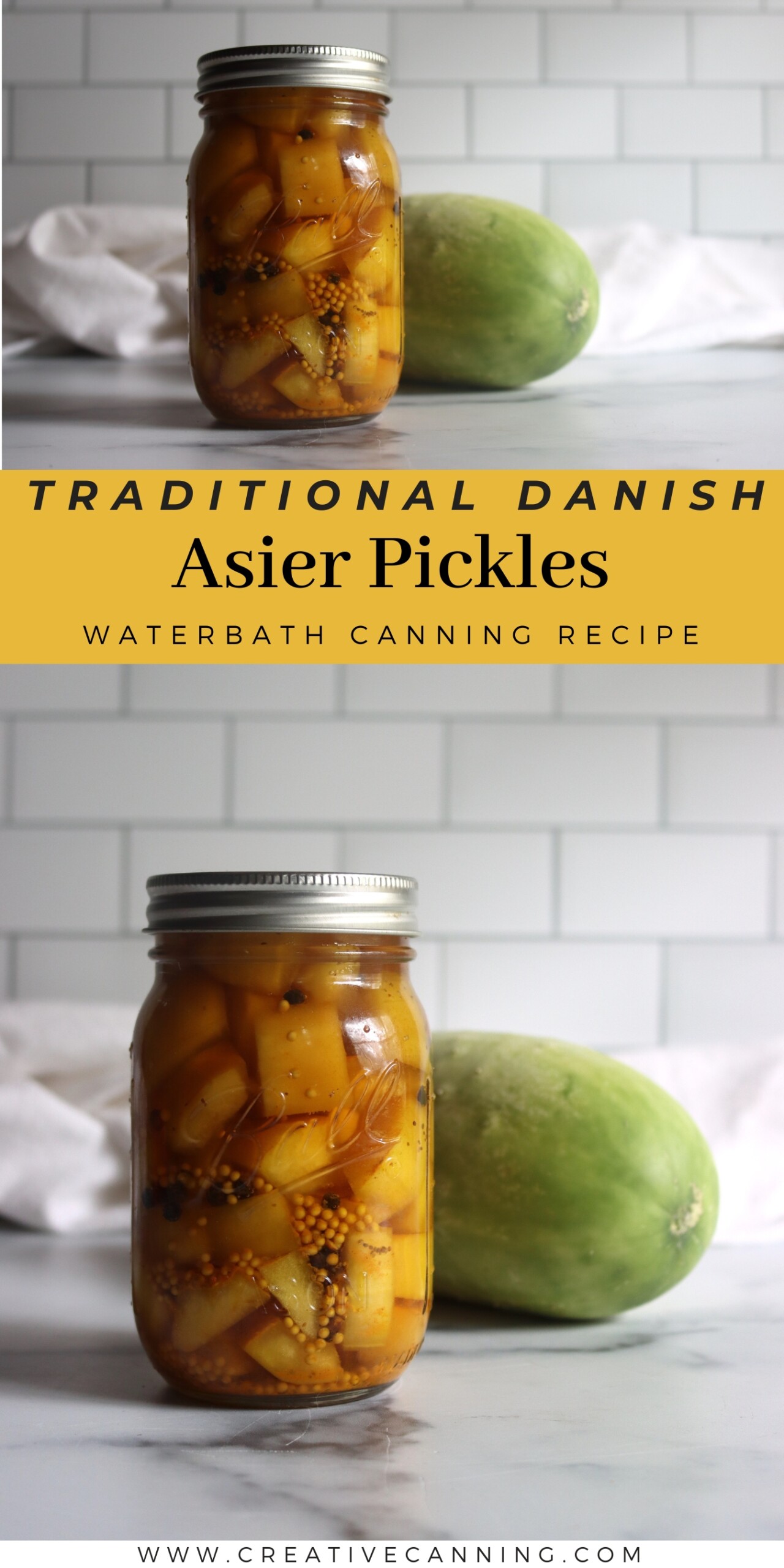 Danish Asier Pickles - Creative Canning