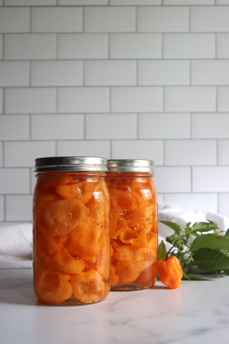 Pickled Habanero Peppers - Creative Canning