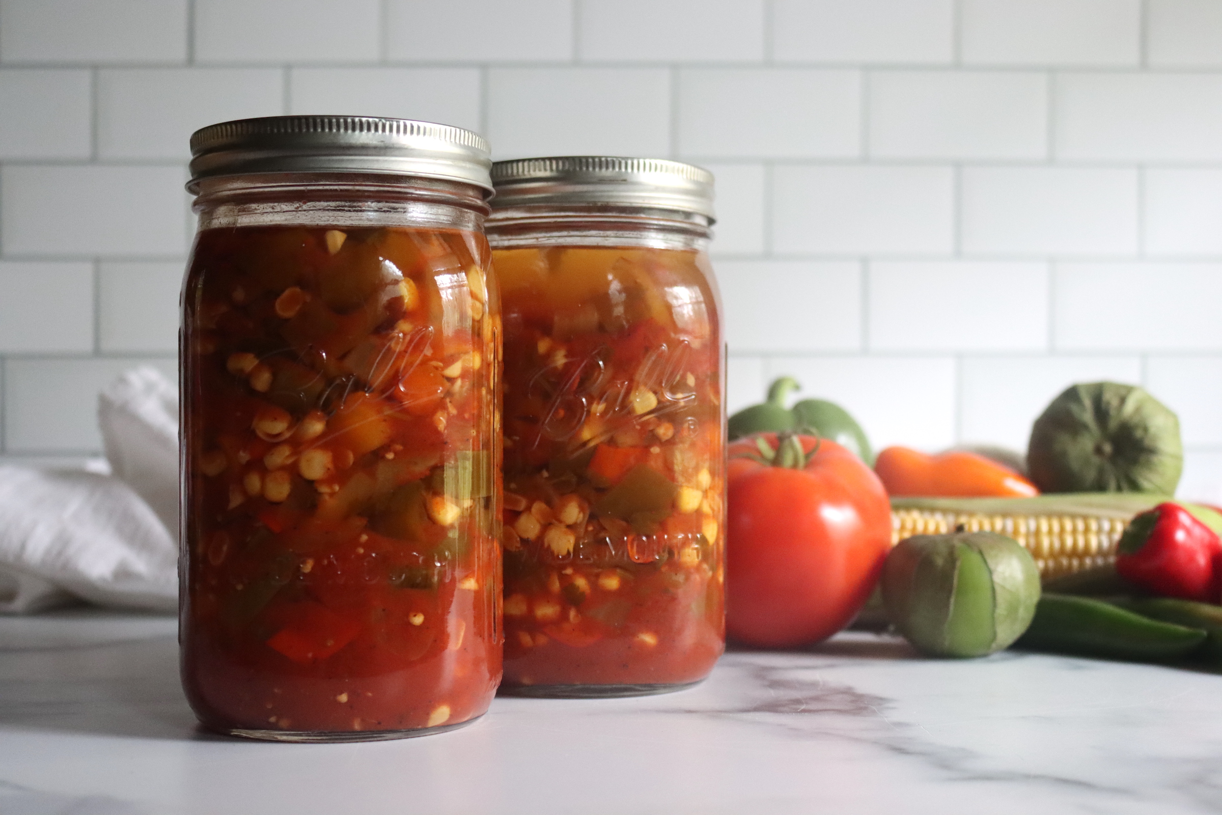 Southwestern Vegetable Soup - Creative Canning
