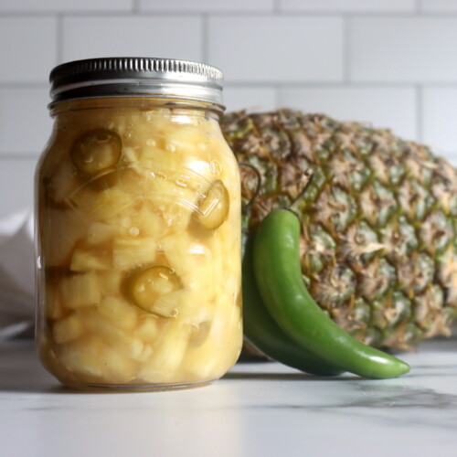 Spicy Pickled Pineapple - Creative Canning