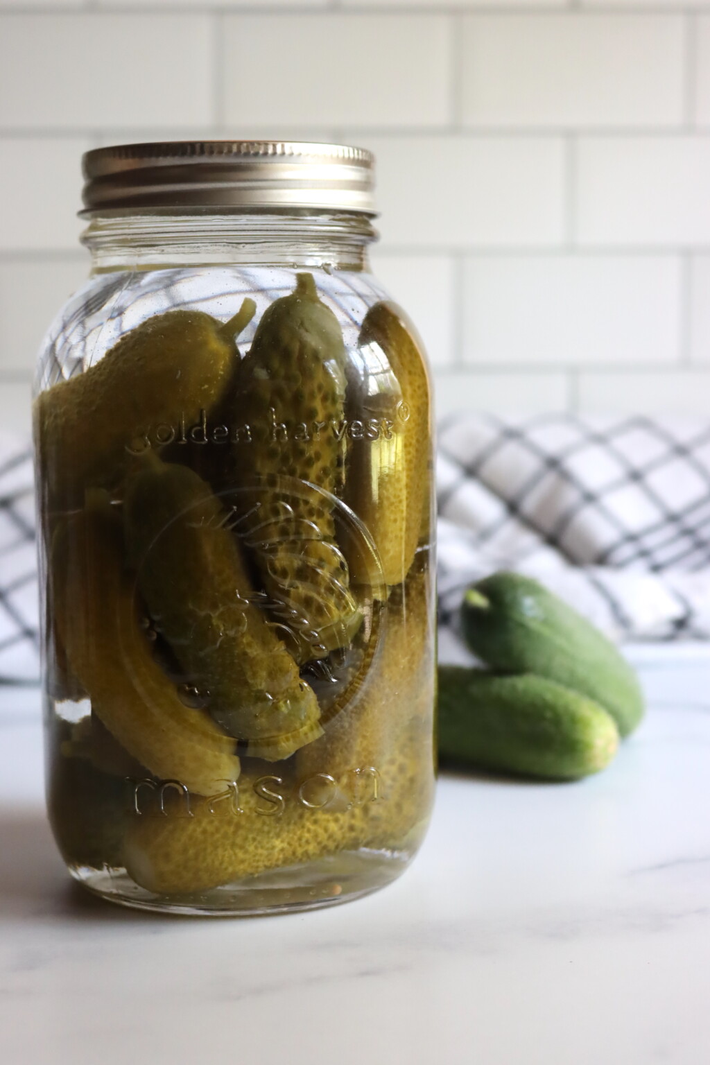 Sweet Cucumber Pickles - Creative Canning