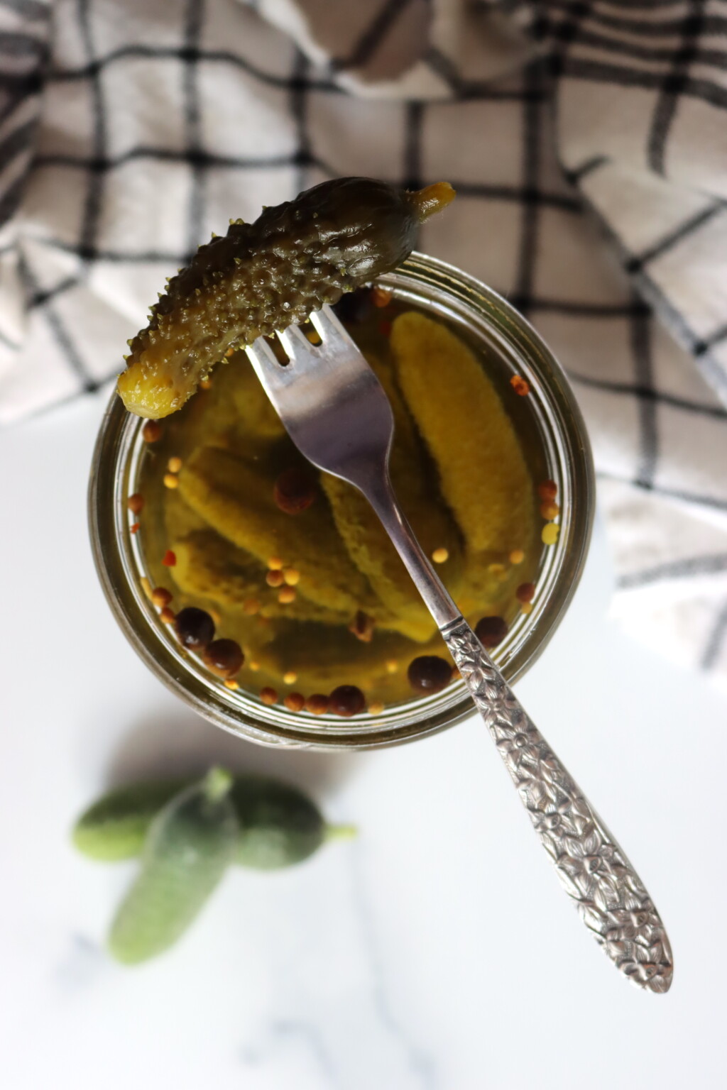 Sweet Gherkin Pickles - Creative Canning