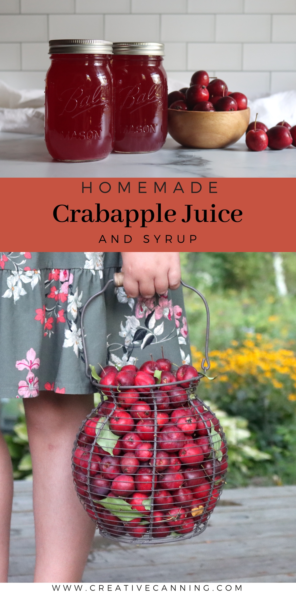Crabapple Juice (and Syrup) - Creative Canning
