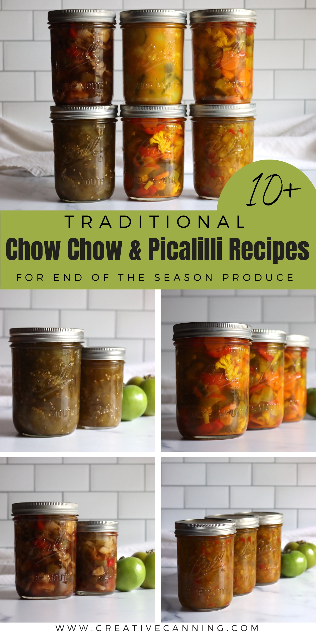 10+ Chow Chow Recipes (& Piccalilli too!) - Creative Canning