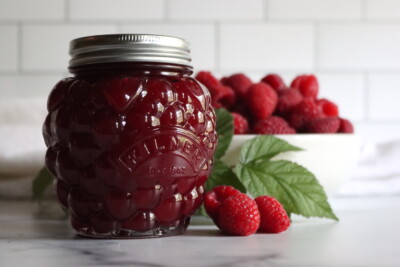 Seedless Raspberry Jam (No Added Pectin) - Creative Canning